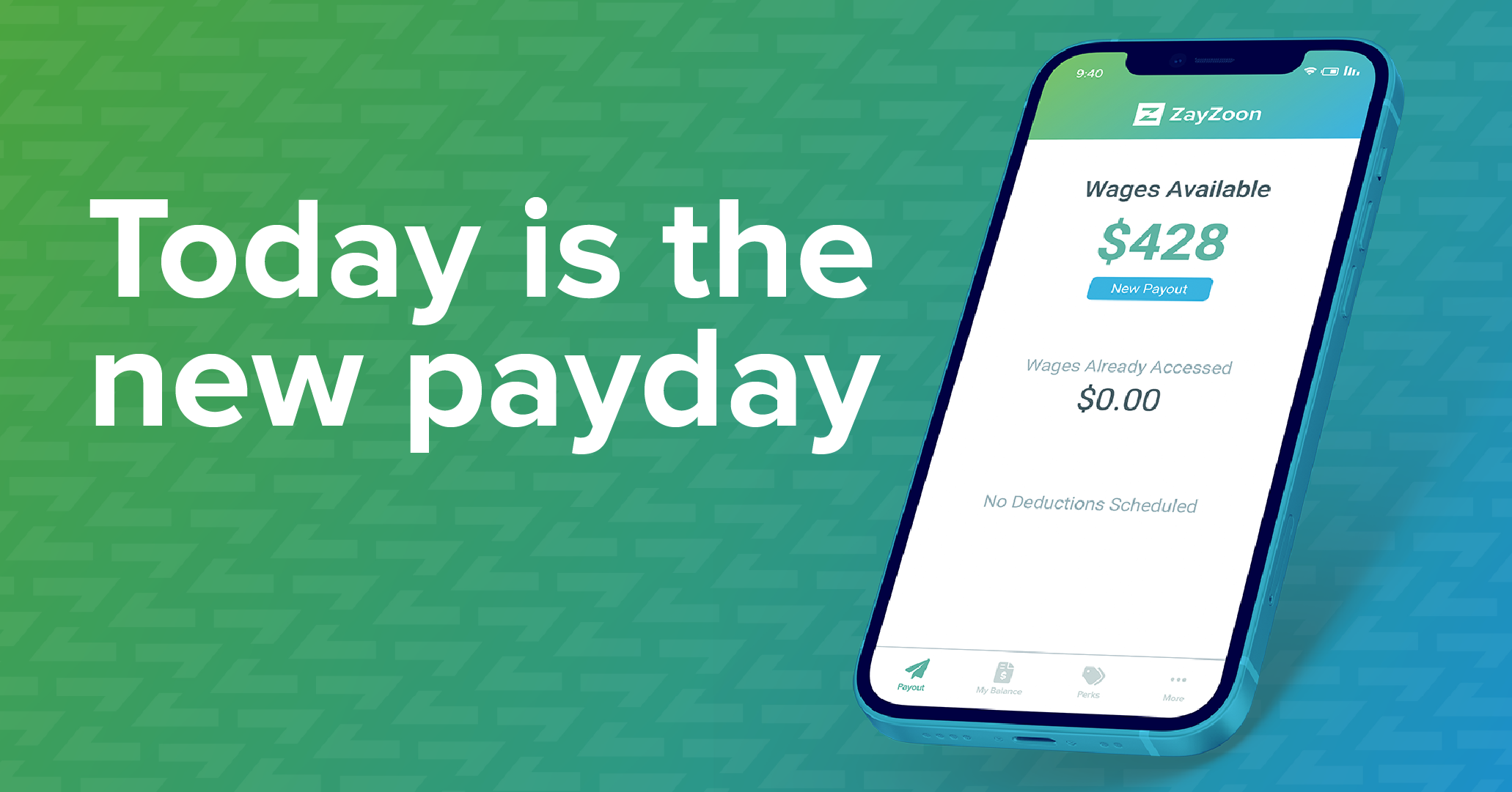 Sign Up for Wages On-Demand | Earned Wage Access | ZayZoon